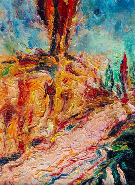 ՃԱՆԱՊԱՐՀ․ 2022 կտավ յուղաներկ․ 28×21 սմ ԱՐԱՄ ԻՍԱԲԵԿՅԱՆ