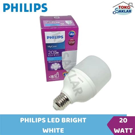 Philips Lampu LED Bright Watt Lazada Indonesia