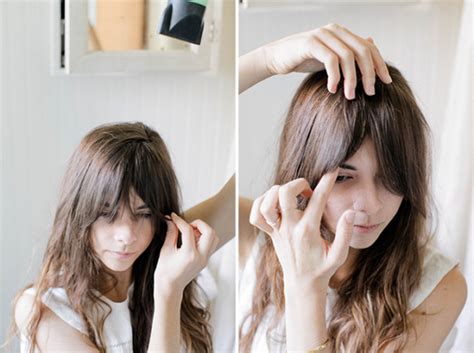 How To Style Your Bangs While Growing Them Out Say Yes How To Style Your Bangs While Growing Them Out Say Yes