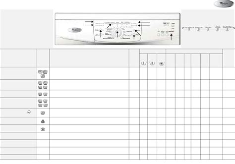 Bedienungsanleitung Whirlpool Awo 5125 Seite 1 Von 2 Deutsch