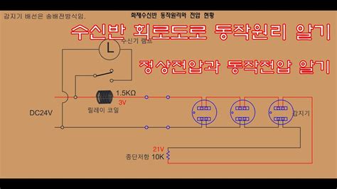 화재 수신반 동작원리 회로도와 정상전압과 동작전압 Youtube
