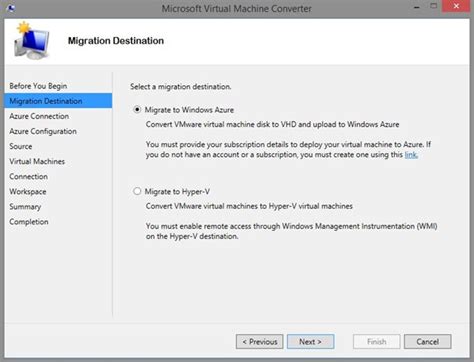 Convert Single Vmdk To Vhdx With Microsoft Virtual Machine Converter