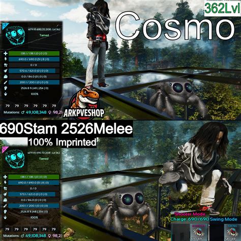 Cosmo Spider 2526melee My Ark Ascended