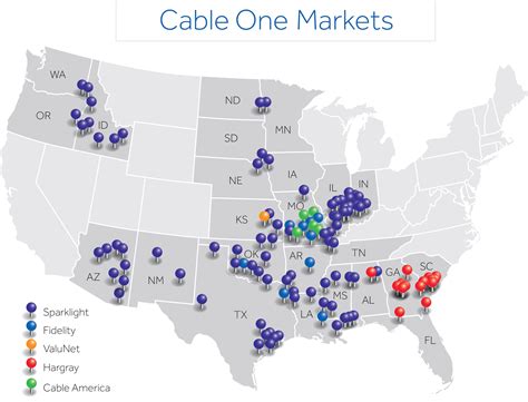 Spectrum Cable Coverage Map