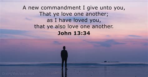 August 30 2023 Bible Verse Of The Day Kjv John 1334