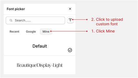 Custom Fonts Xotiny Docs