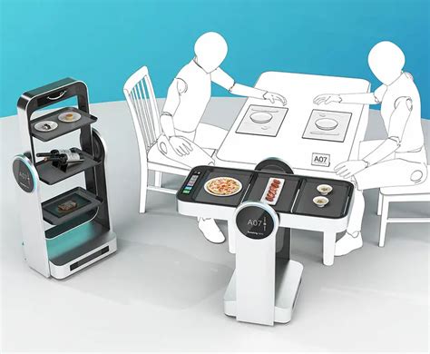 Robotic Rotating Table Service Elevates Your Dining Experience Tuvie