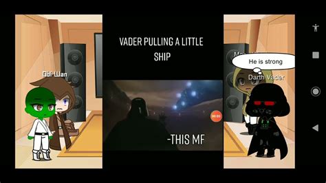 Star Wars React To Vader Pt 2 Darth Vader And Star Killer Youtube