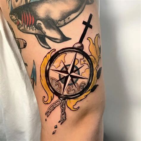 31 Inspiring Compass Tattoo Ideas To Express Your Unique Journey