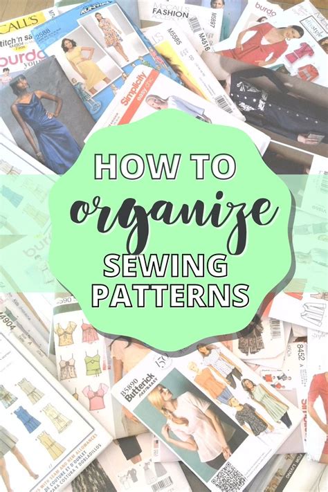 How To Store Sewing Patterns {sewing Pattern Storage Ideas That Work}