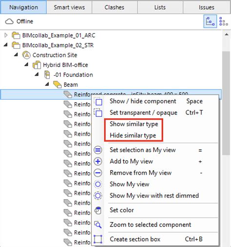 Finding And Filtering Similar Components