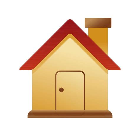 Home Button Icon In Color Website Internet Navigation 38049250 Vector