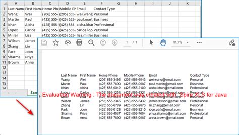 Java：csv を Pdf に変換する方法