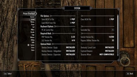 Prison Overhaul Patched Le Page 178 Downloads Sexlab Framework