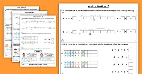 Add By Making 10 Homework Extension Year 1 Addition And Subtraction
