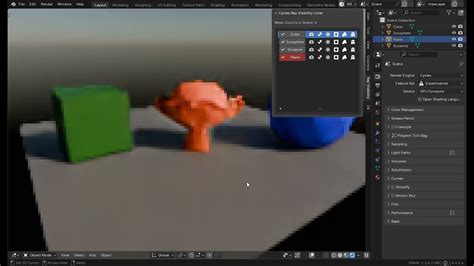 Free Addon Cycles Ray Visibility Lister For Blender 40 Released