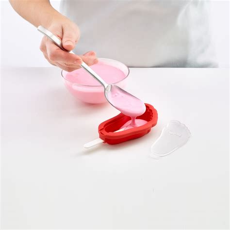 Комплект форми за сладолед на клечка Lekue 4 броя забавни форми — Brabantia Bg