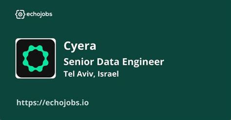 Cyera Is Hiring Senior Data Engineer Tel Aviv Israel Spark Gcp Aws Azure Machine Learning