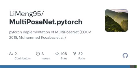 Github Limeng Multiposenet Pytorch Pytorch Implementation Of Multiposenet Eccv