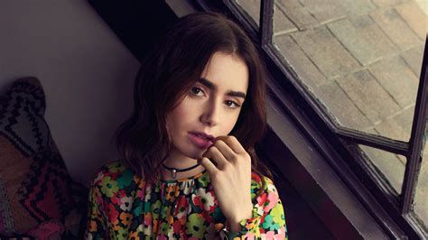 Lily Collins Beautiful Actress 4k Hd Phone Wallpaper Rare Gallery