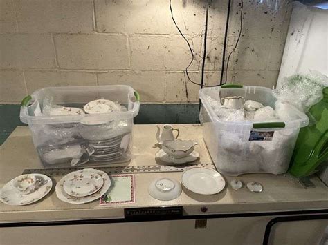 Haviland Thistle Pattern China Set Haviland White Legacy Auction Company