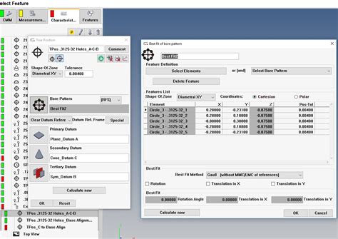 Best Fit Bore Pattern Piweb Plot General Zeiss Qualityforum