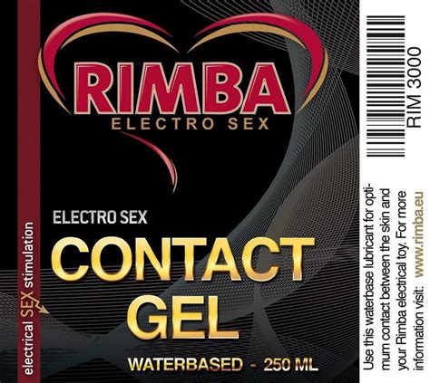 Rimba Electro Play Contact Gel Contactgel Voor Best Mogelijk Geleiding Electrosex Bol