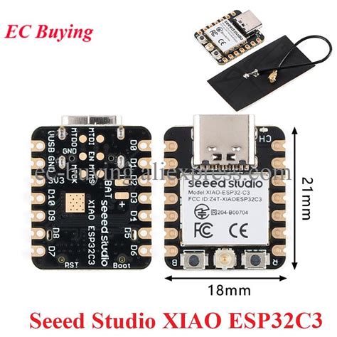 Seeduino Studio Xiao Esp32 C3 Wifi Bluetooth Compatible Mesh 50บอร์ด