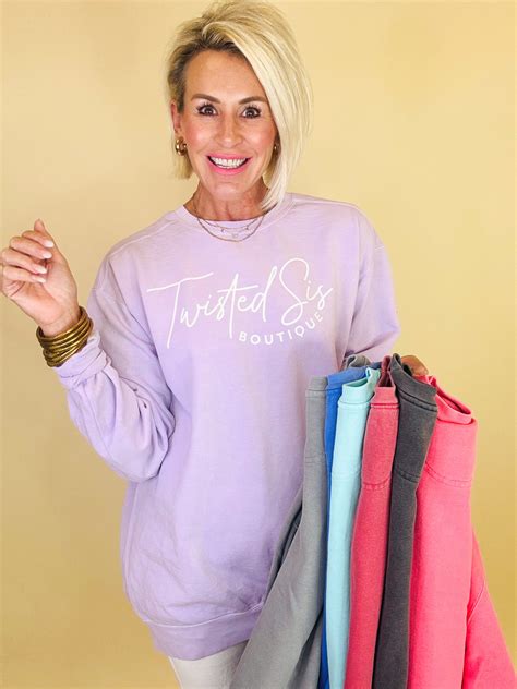 Twisted Sis Logo Sweatshirt Twisted Sis Boutique Twisted Sis Logo Sweatshirt Twisted Sis Boutique