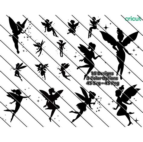 Tinkerbell Svg Bundle Tinker Bell Svg Png Etsy