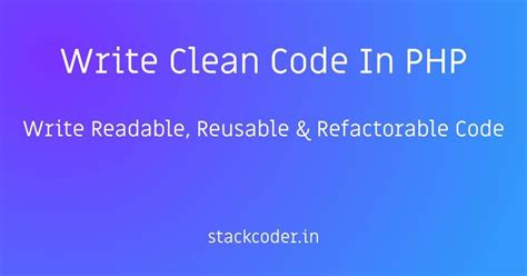 Laravel News On Linkedin Writing Clean Code In Php