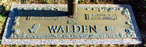 Arthur Vernon Walden 1896 1981 Find A Grave Memorial