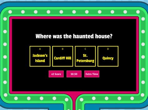Quiz Chapter 6 The Haunted House Gameshow Quiz