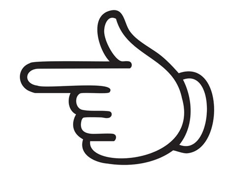 Hand Direction Vector Art Icons And Graphics For Free Download