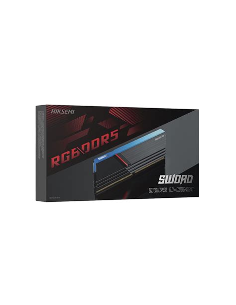 Modelo Sword Ddr5 16g 6400 Módulo De Memoria Ram 16 Gb Ddr5 6400 Mhz Rgb Para Equipo De