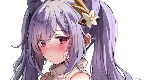 Sexy Keqing Wetting Genshin Impact 2k Wallpaper Download