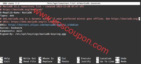 Debian 12 Linux系统安装MariaDB 11图文教程 趣云笔记