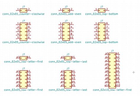 What Should We Do With Dual Or Multi Row Connectors That Do Not Follow The Oddeven Pin