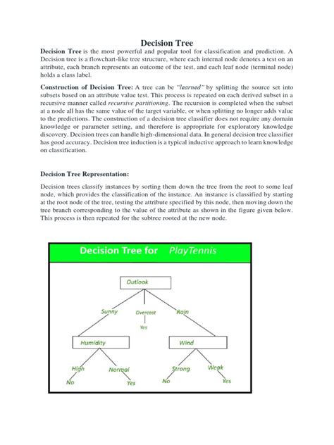 Decision Tree Download Free Pdf Statistical Classification