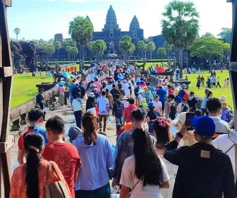 គ្រឹះស្ថានអង្គររកចំណូលបានជាង៣៧លានដុល្លារពីការលក់បណ្ណទស្សនាអង្គរក្នុងឆ្នាំ២០២៣ សុីសុីថាមស៍