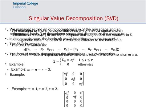 Maths For Signals And Systems Linear Algebra In Engineering