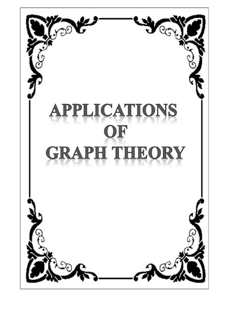 application of graph theory by swayang pdf graph theory vertex graph theory