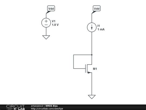 Nmos Bias Circuitlab