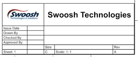 How To Create A Custom Drafting Template In NX Swoosh Technologies