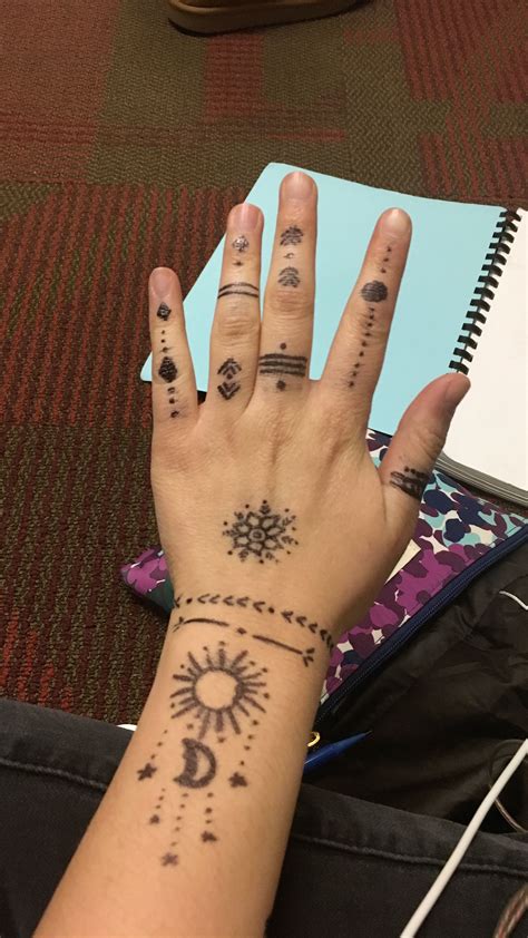 Tattoo Ideas To Draw On Your Hand