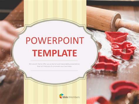 Cookie Made With Love Free Powerpoint Template
