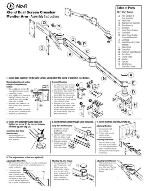 Concerto Monitor Arm Manual Pdf It And Internet Support Internet