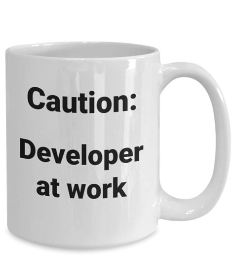 Developer Coffee Mug Funny T Idea For Software Or Real Estate