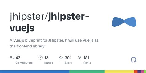 Github Jhipsterjhipster Vuejs A Vuejs Blueprint For Jhipster It Will Use Vuejs As The