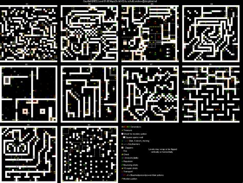 Gauntlet Ii Level 81 90 Maps Map For Nes By Aschultz Gamefaqs